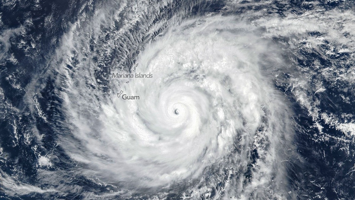 Watch: Super Typhoon Sinlaku, strongest 2026 storm, looks monstrous ...