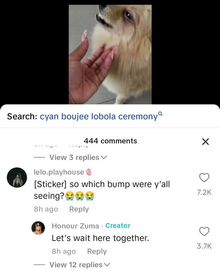 Cyan Boujee breaks silence on wedding and pregnancy speculation