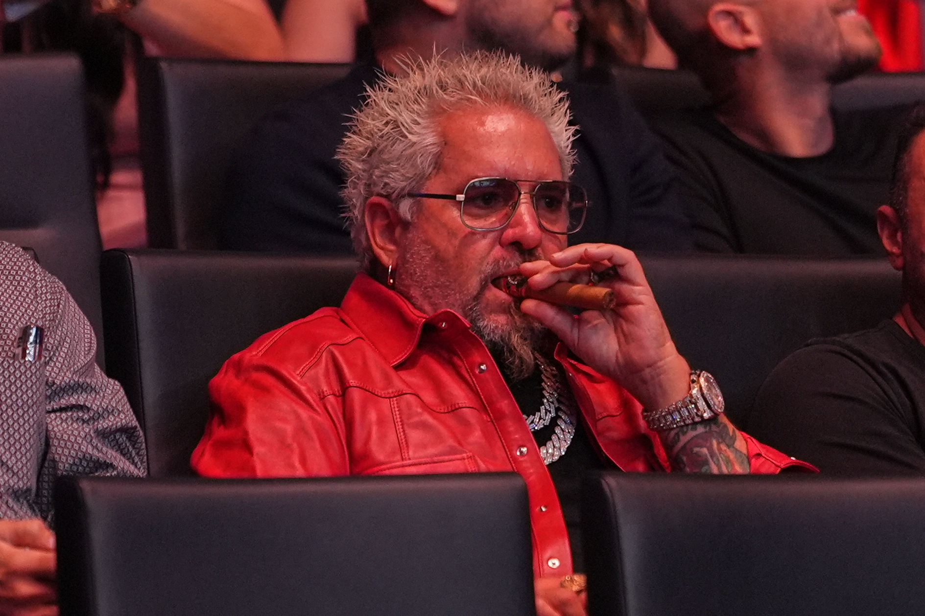 Guy Fieri responds to backlash after viral greeting with Andrew ...
