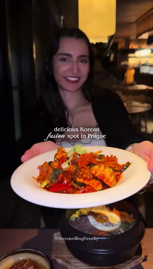 Prague food gem Hansik fusion experience