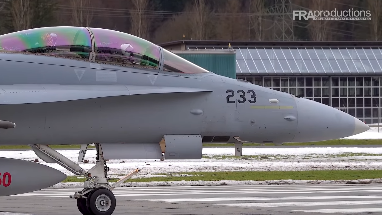 Watch fighter jets explode out of a mountain base - you won’t believe this