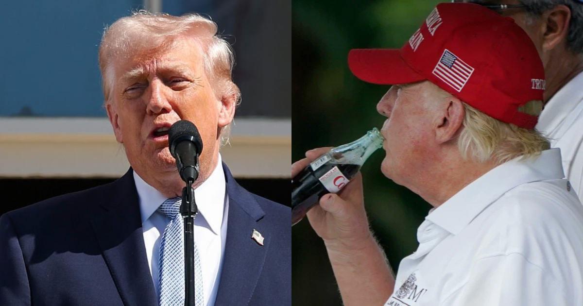 ‘It kills cancer’: Donald Trump’s Diet Coke claim stuns Mehmet Oz ...