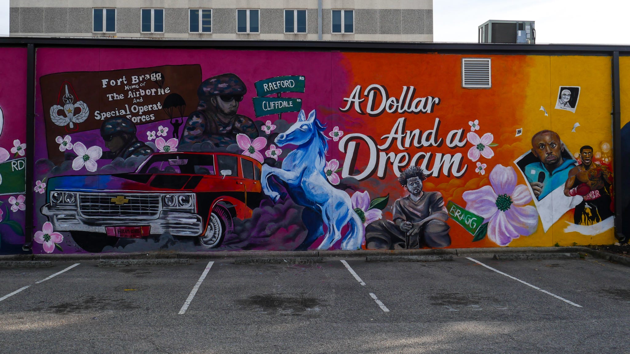Fayetteville’s Two Six mural highlights J Cole and other hometown icons