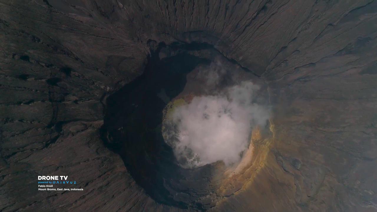 Indonesia's most impressive volcanoes, captured from above, part 1