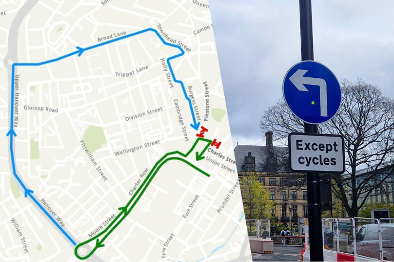 One way streets to change as five months of roadworks in Sheffield city ...