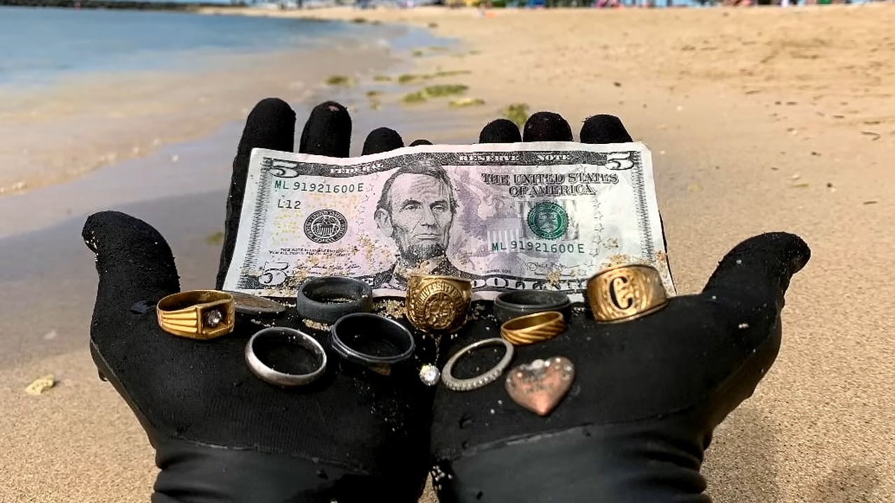 Imagine thinking you found $10,000 in the sand - then finding out your ...