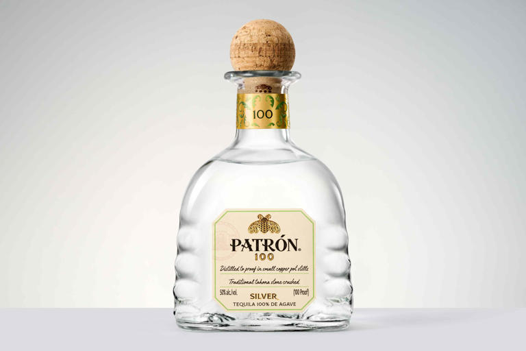Patrón is releasing a 100-proof blanco made only with tahona-crushed agave