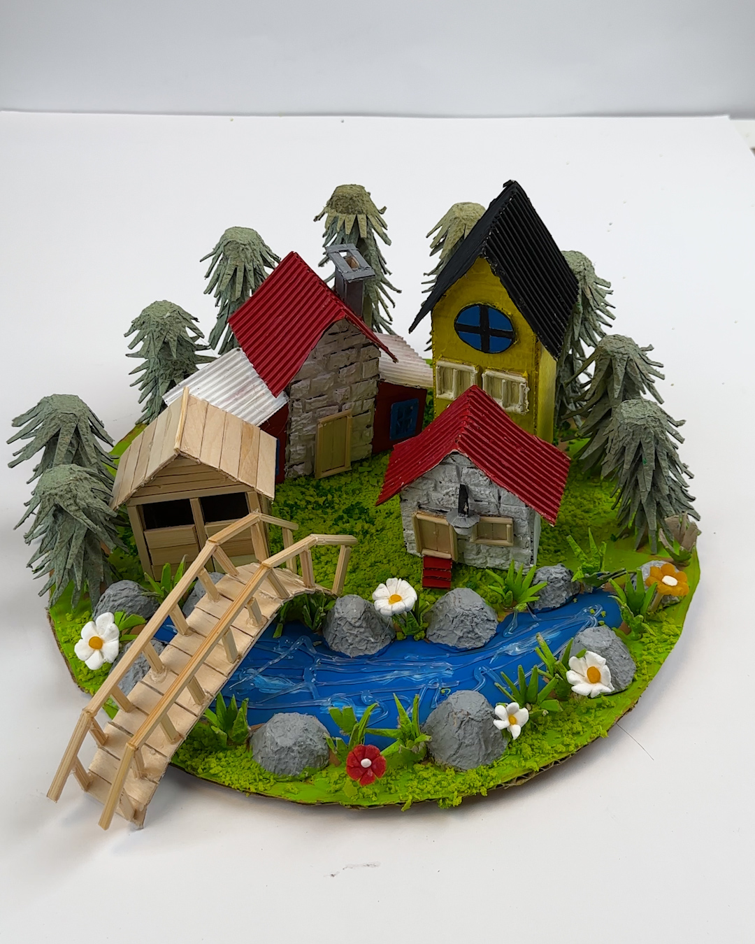 Crafting miniature artwork magic 🖼️🎨
