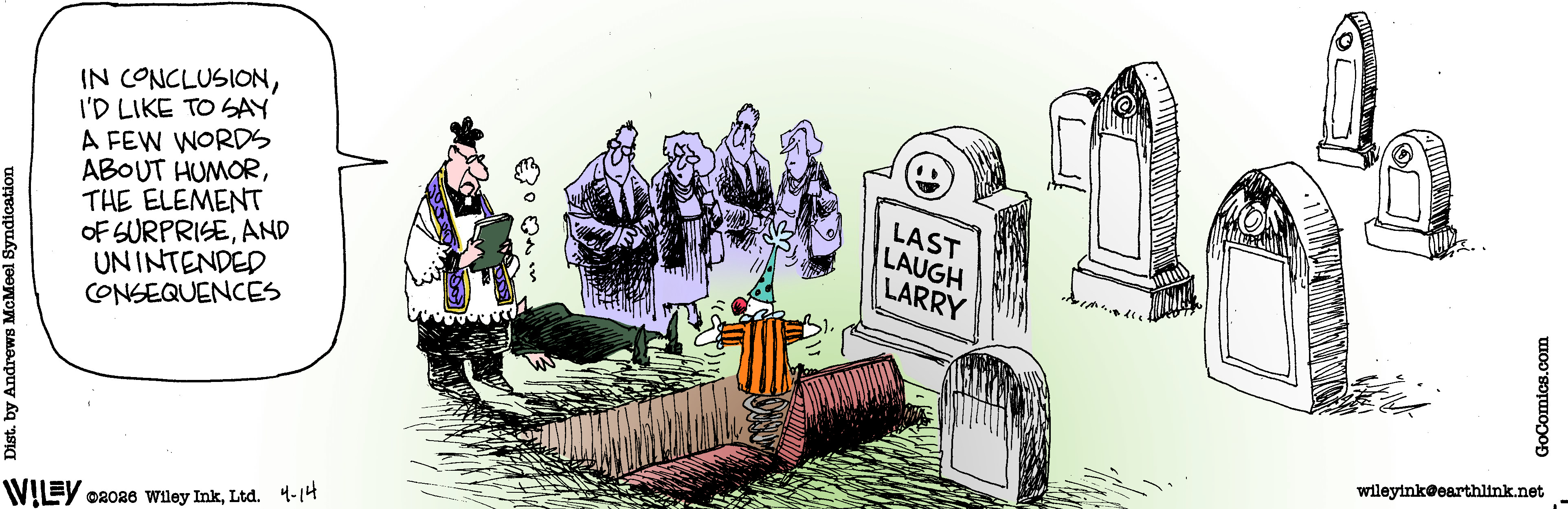 Non sequitur by Wiley Miller