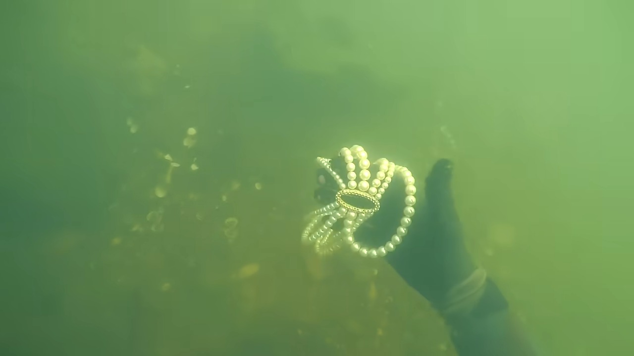 Someone threw a whole relationship into the river - and he found the ...