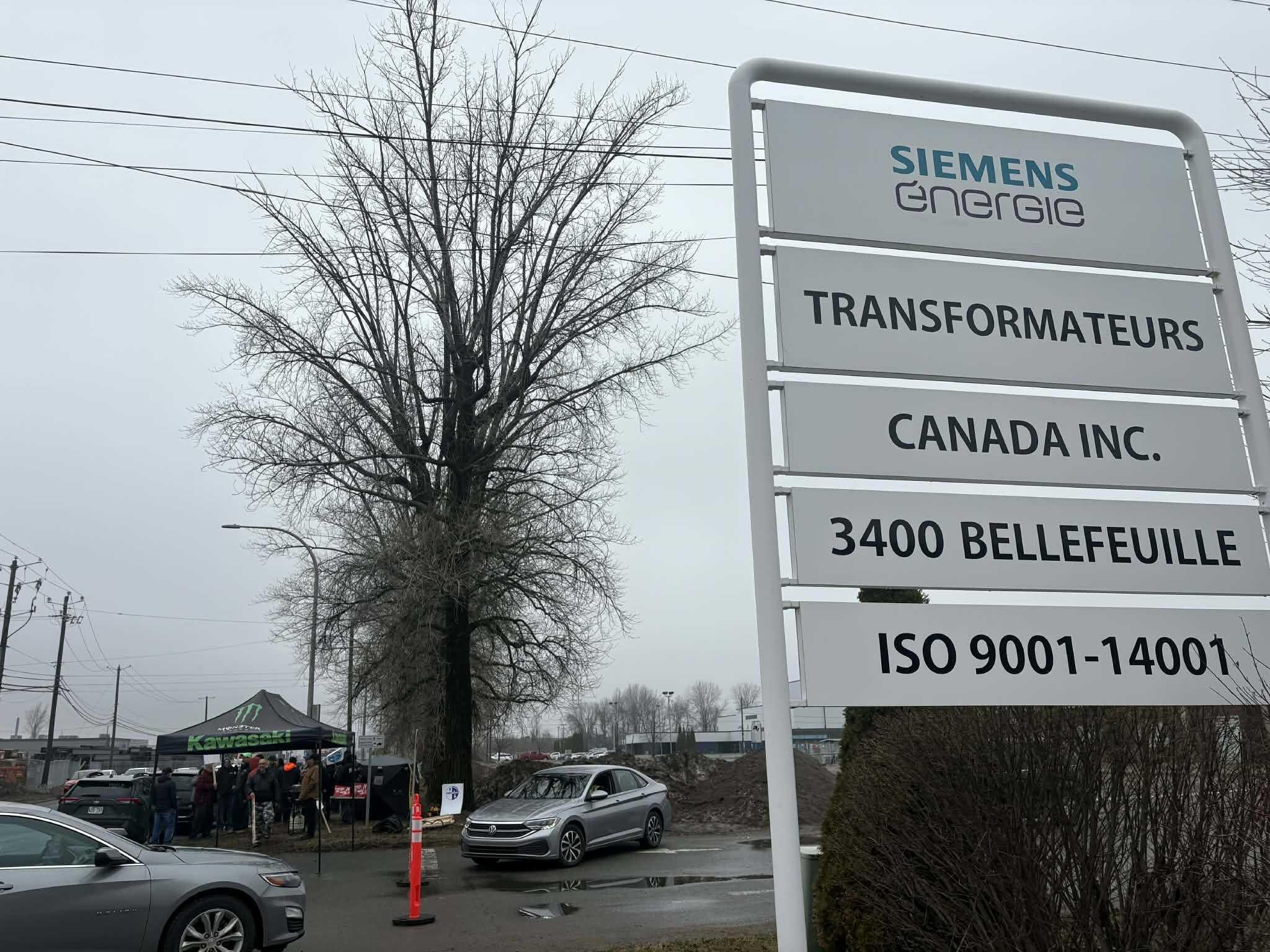 Lock-out chez Siemens Énergie à Trois-Rivières