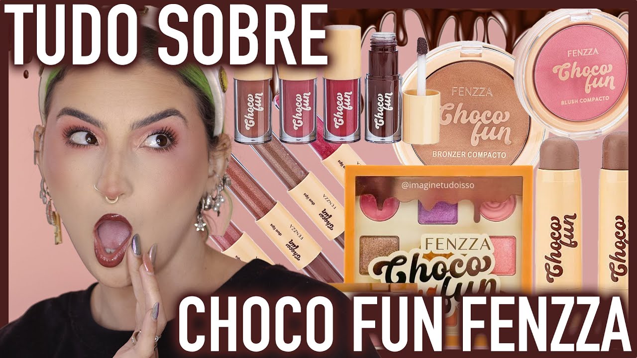 Resenha sincerona da linha Choco Fun da Fenzza