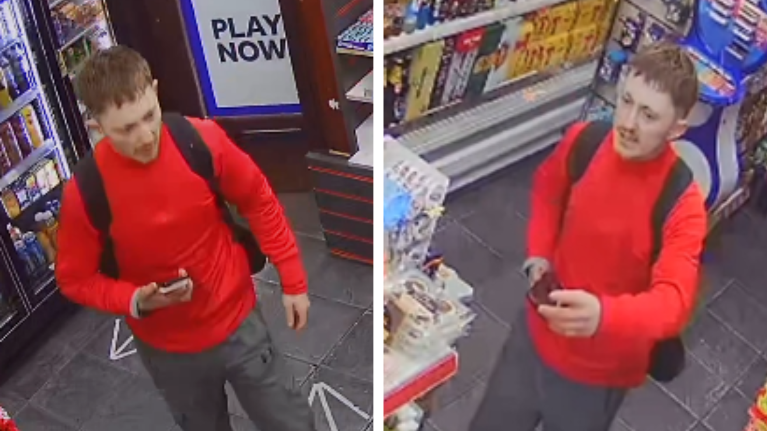 Police release CCTV of man after hate crime incident at Dalkeith shop