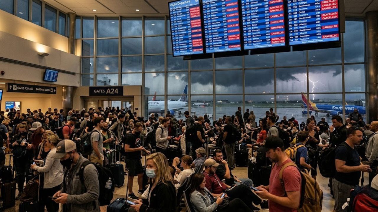 Tornado Watch Over Dallas Shuts Down DFW — Hundreds of Flights ...