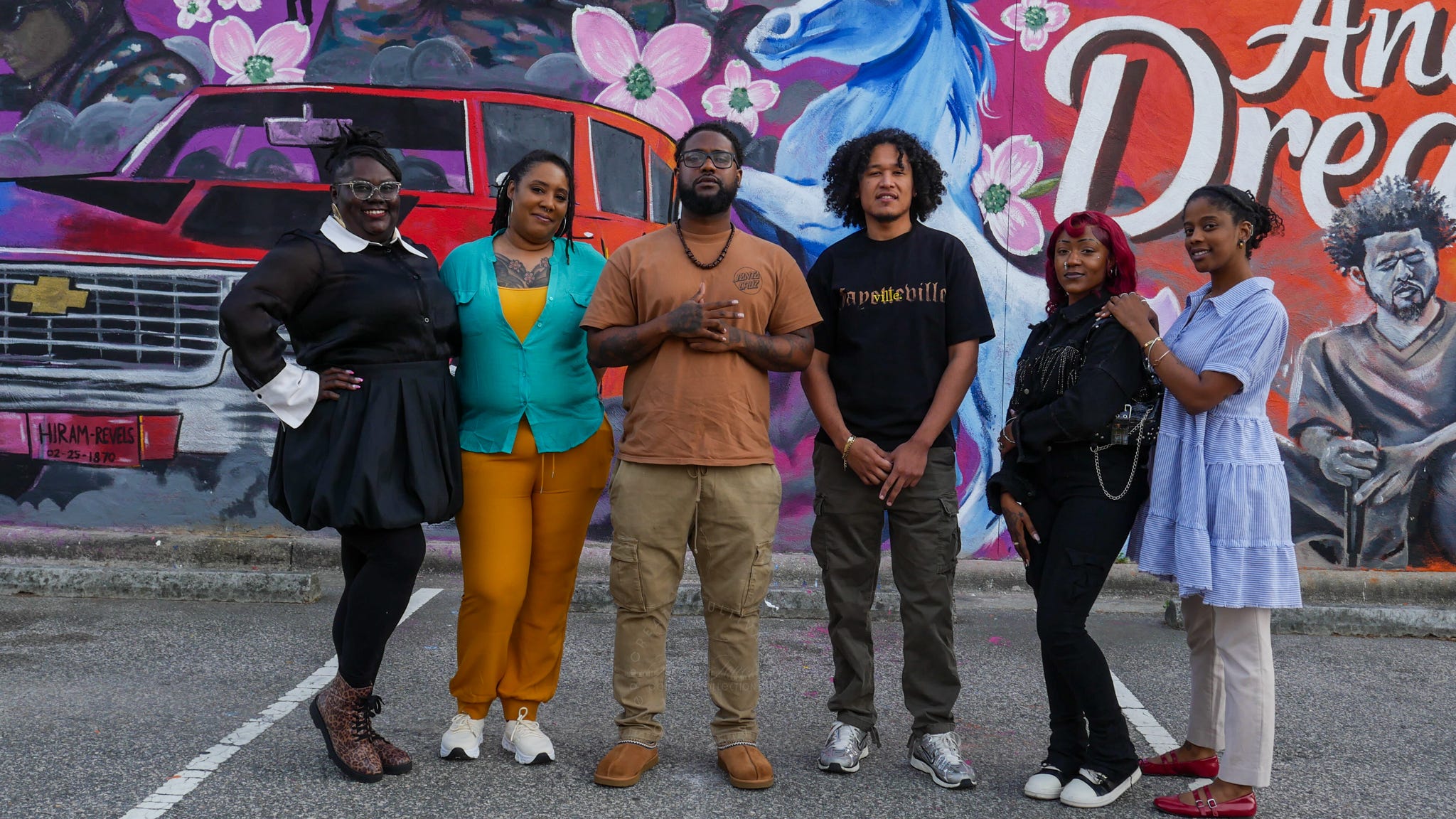Fayetteville’s Two Six mural highlights J Cole and other hometown icons