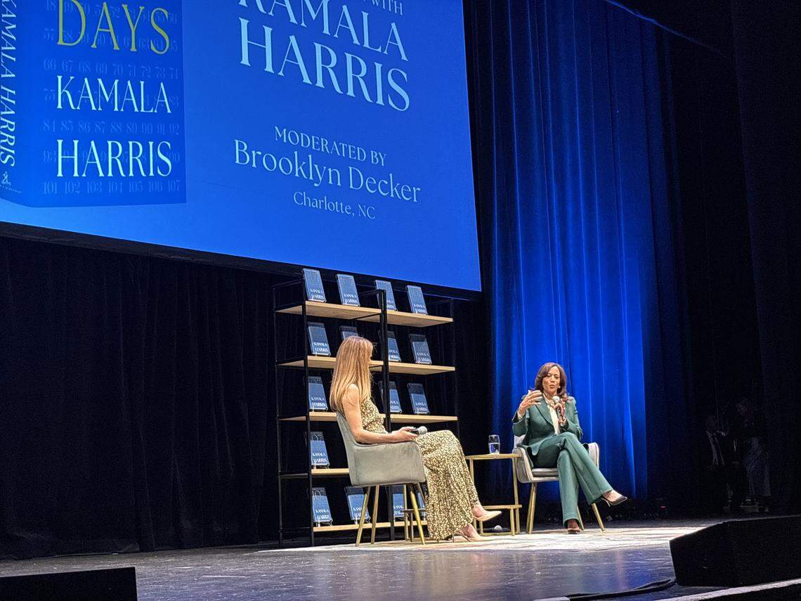 In Charlotte, Kamala Harris calls out Trump's 'obviously wrong' Pope ...