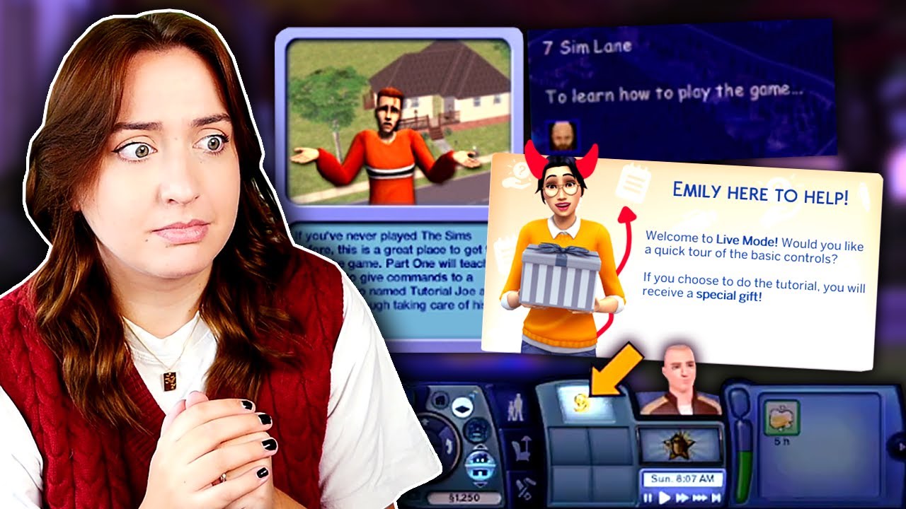 Playing every tutorial across The Sims franchise history