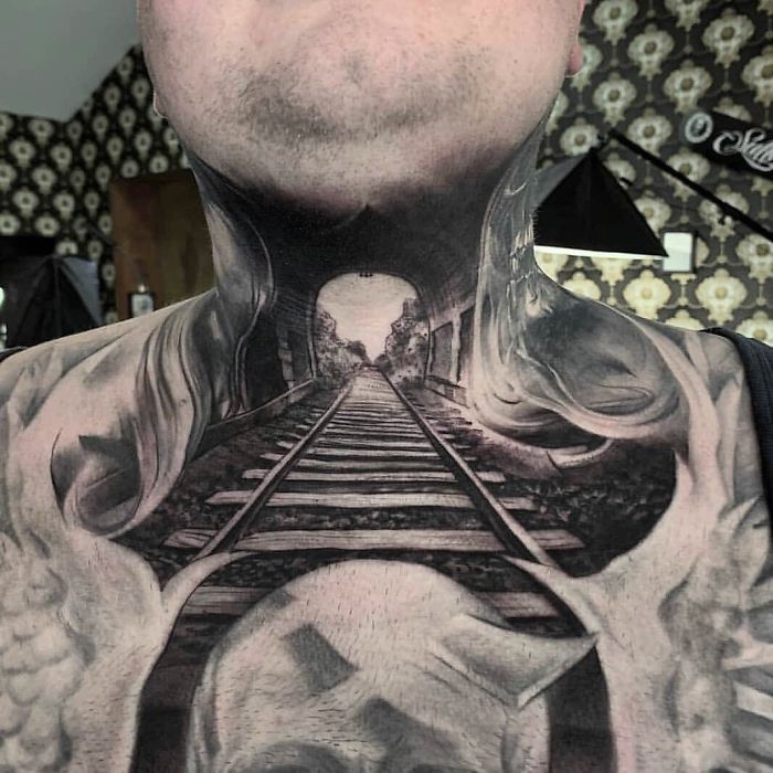 28 people who creatively inked their necks