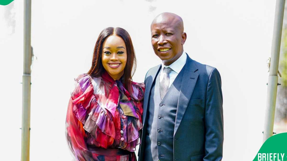 South Africans melt over Julius Malema’s sweet moment with his wife ...