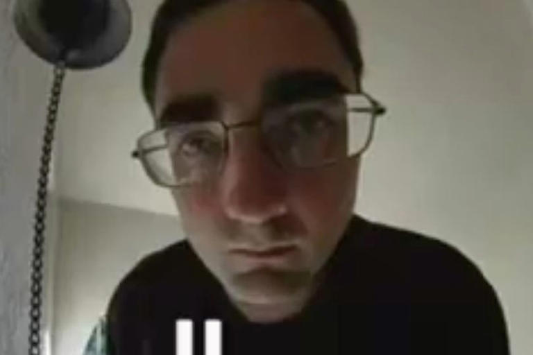 Sinister past of home intruder seen screaming in sick doorcam footage ...