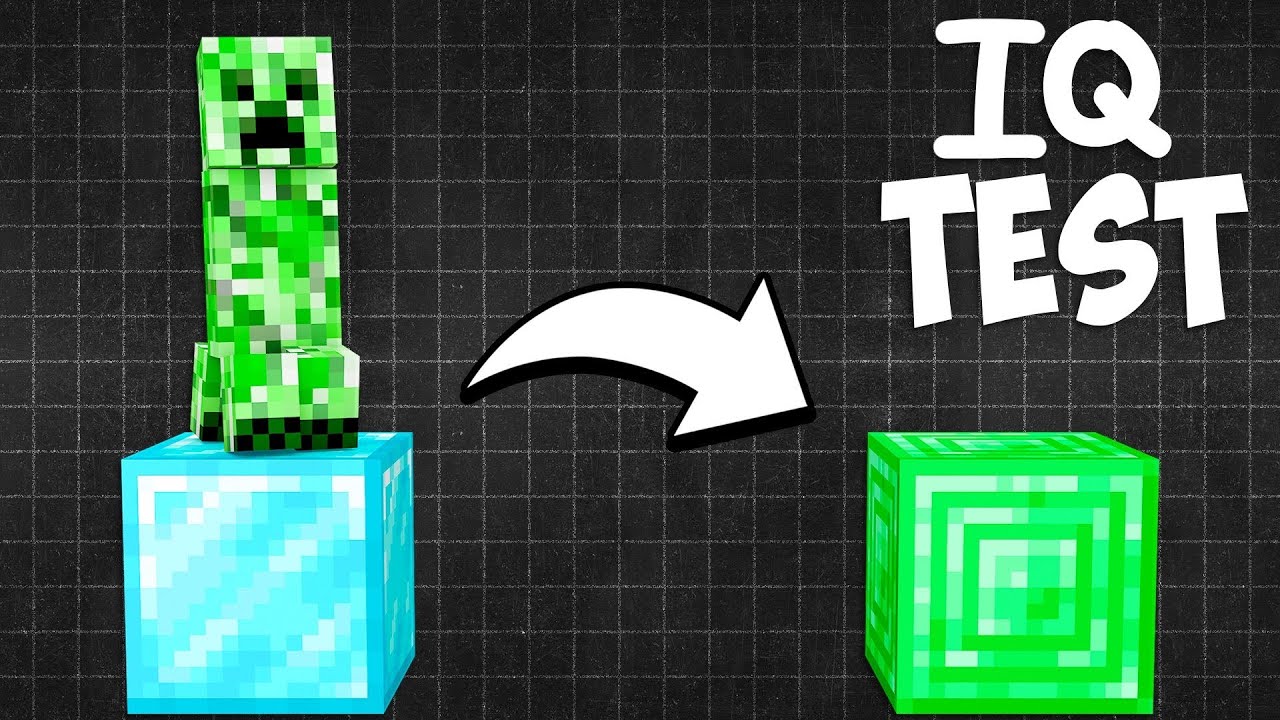 Testing Minecraft mobs' IQ to see how smart they are