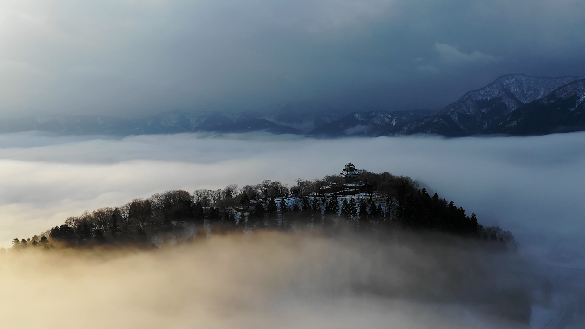 Aerial bliss: Japan's winter tapestry explored by drone, part 2