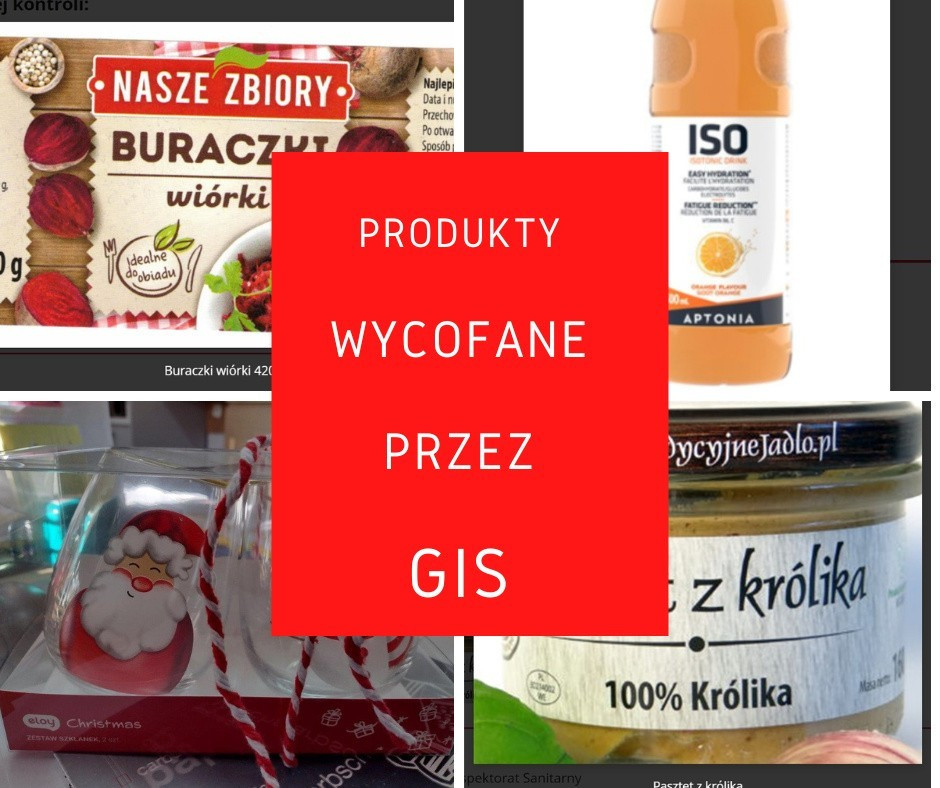 Wycofane produkty. Najnowsze ostrzeżenia GIS - tego nie kupuj. Kwiecień ...