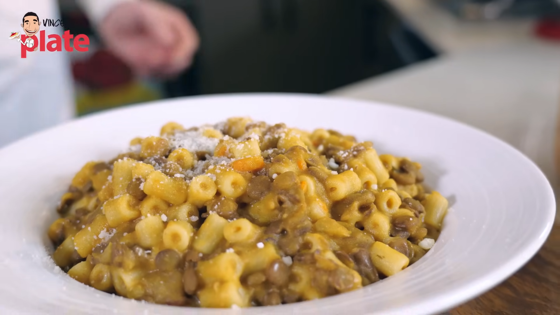 Simple lentils pasta recipe with big flavor and minimal ingredients