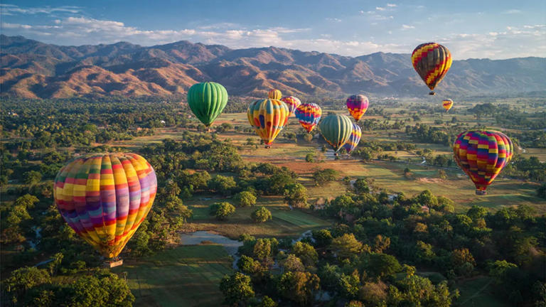 Discover the 10 best places for hot air balloon travel globally