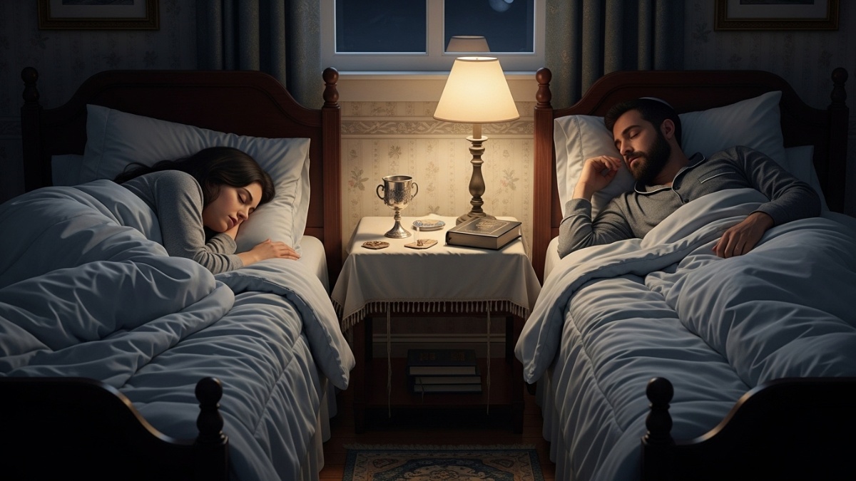 Why Jewish couples sleep apart?