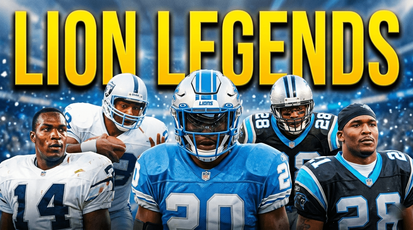 Top 5 running backs in Detroit Lions team history