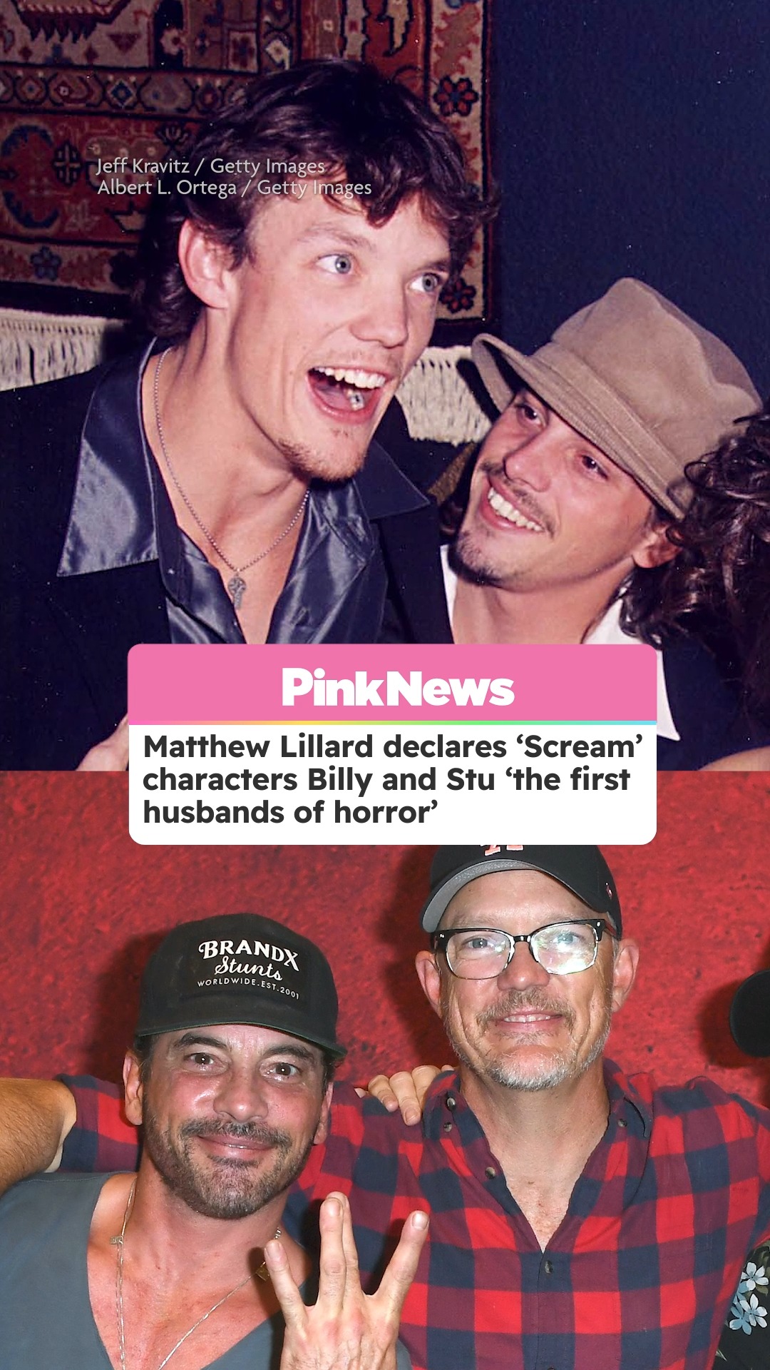 Scream star Matthew Lillard declares his character and Billy are "first ...