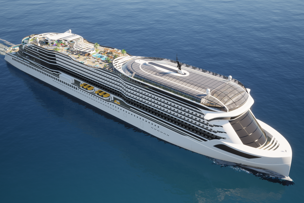 Designs for world-first battery powered cruise ship revealed