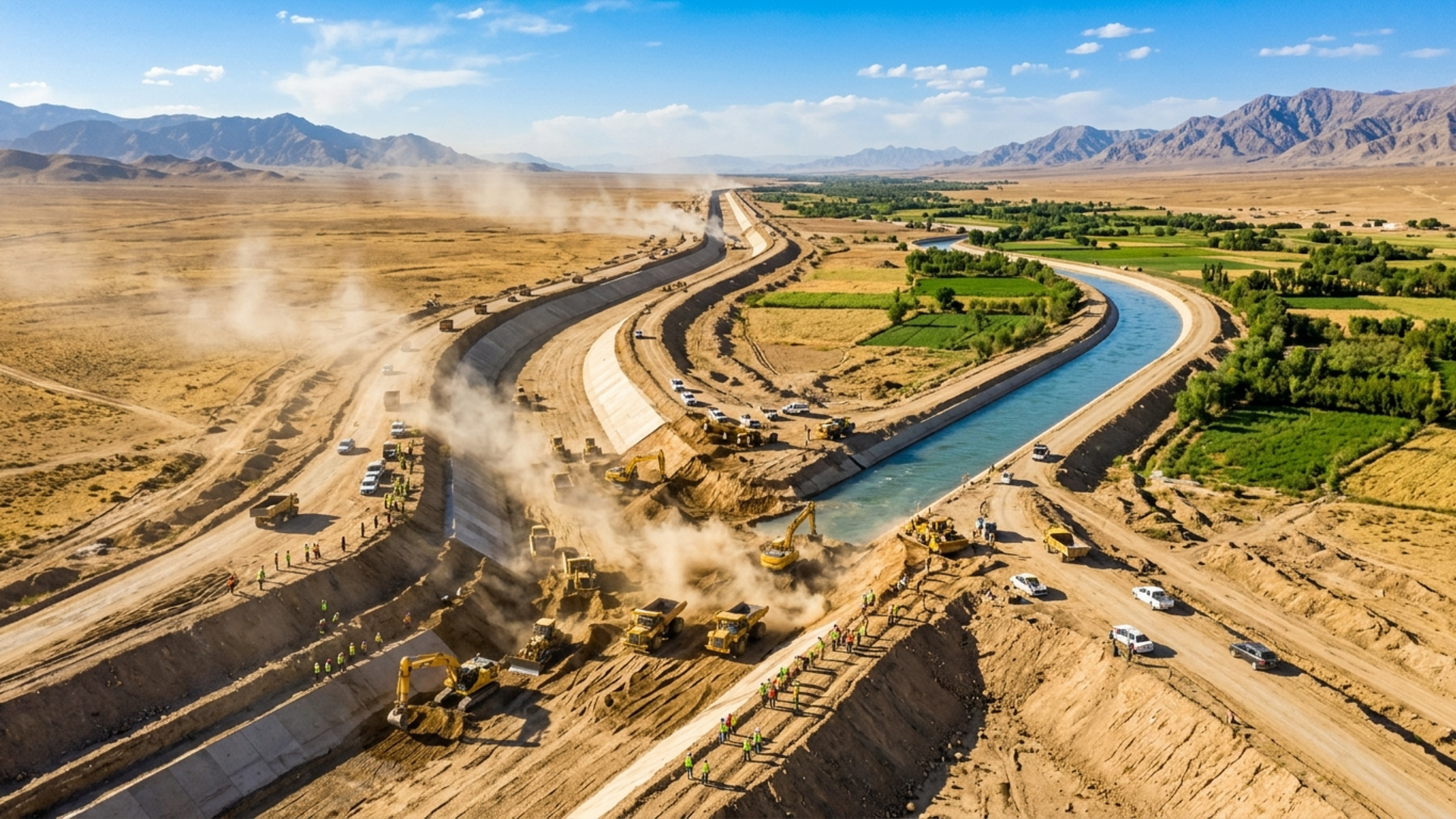 How the Taliban's $100 million canal could cut Central Asia's water ...