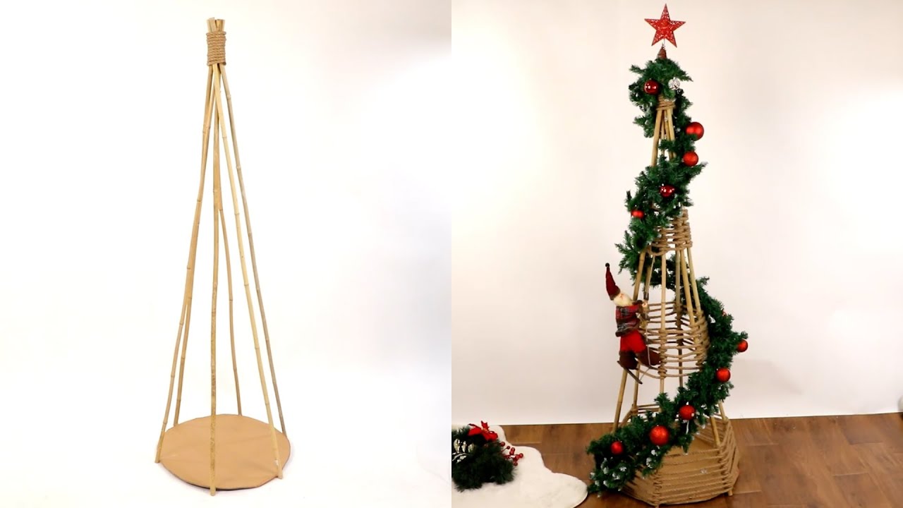 Beautiful Christmas tree DIY! Amazing home decorating ideas for Christmas!