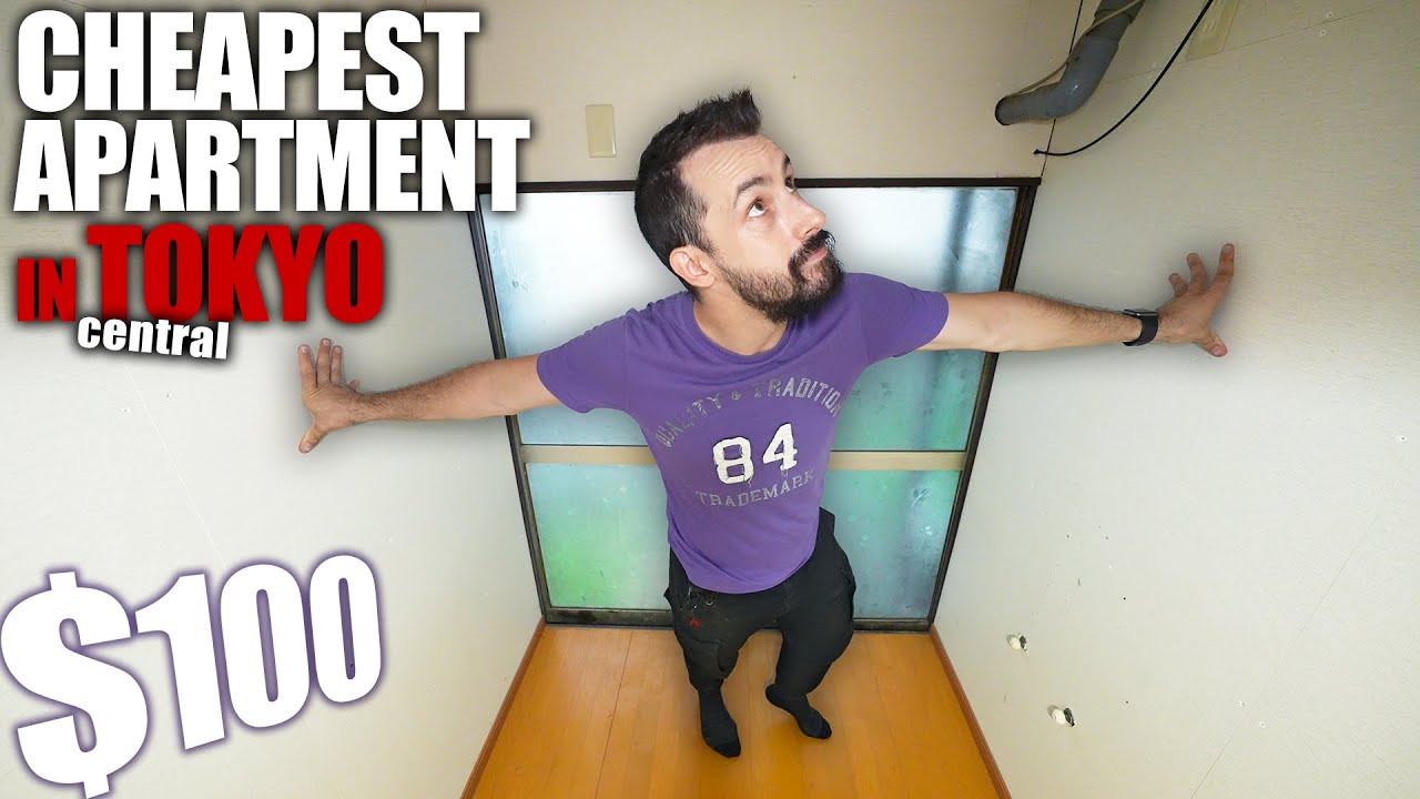 A $100 micro apartment tour in Japan