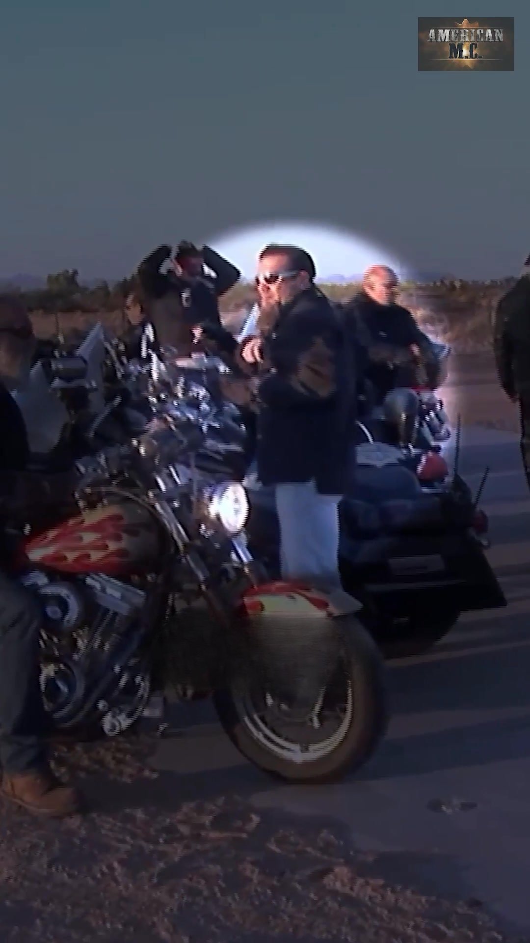 Biker club rules and respect on display