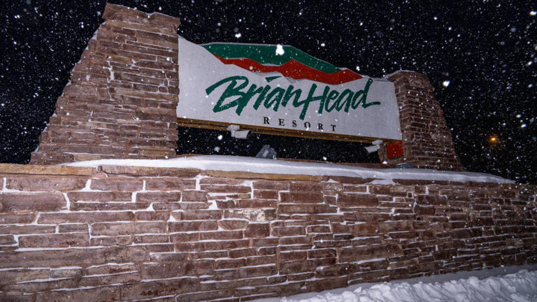 Late-season storm dumps snow on Brian Head, Utah