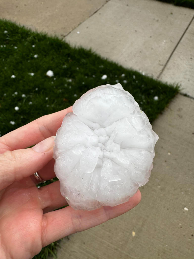 Is the frequency of golf ball-sized hail evidence of climate change?