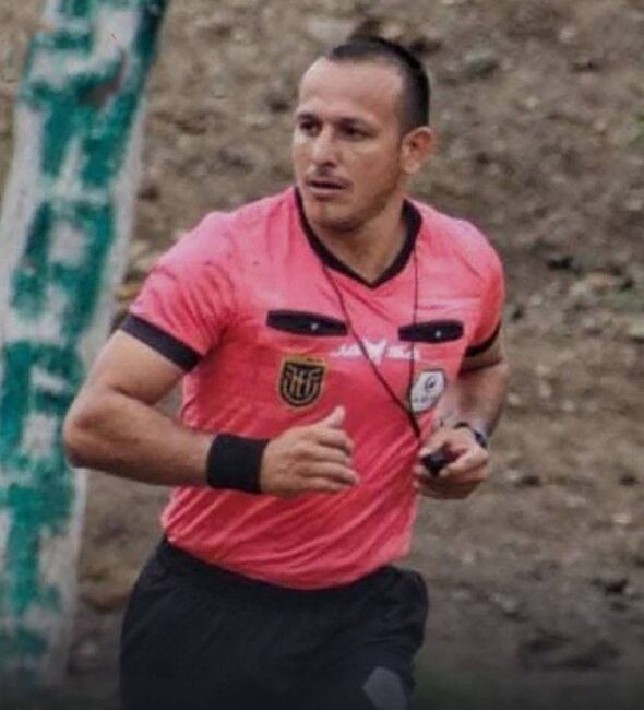 Football referee shot dead in front of players as gunmen storm pitch