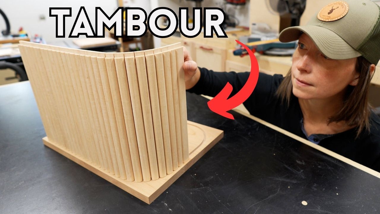 Building a sleek sliding door cabinet