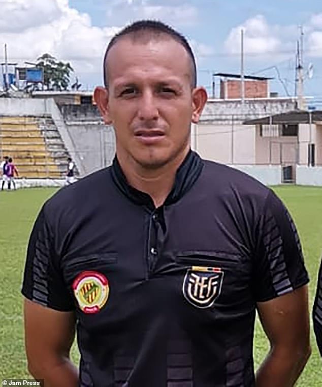 Football referee is shot dead in front of players and fans mid-match ...