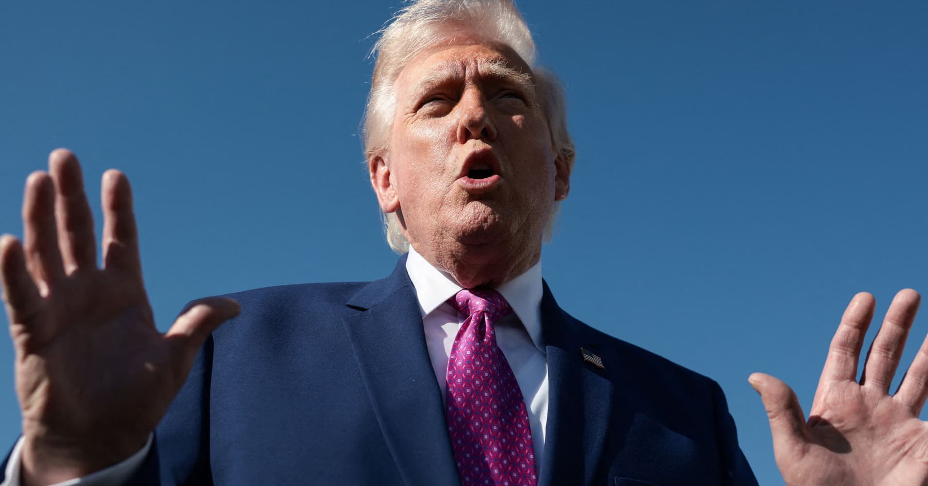 Trump threatens Iran with AI picture of himself with a gun: 'No more Mr ...