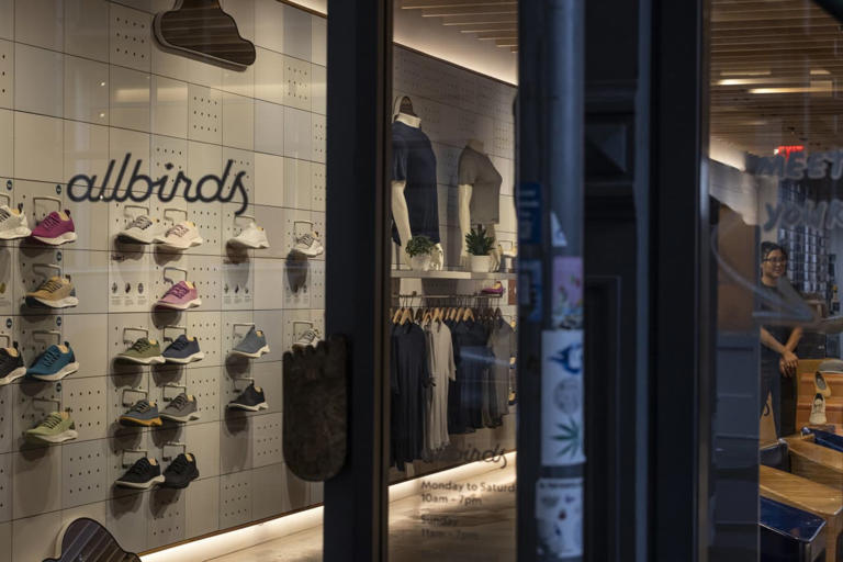 Allbirds stock soars 600%. How the flailing shoe company is pivoting to AI.