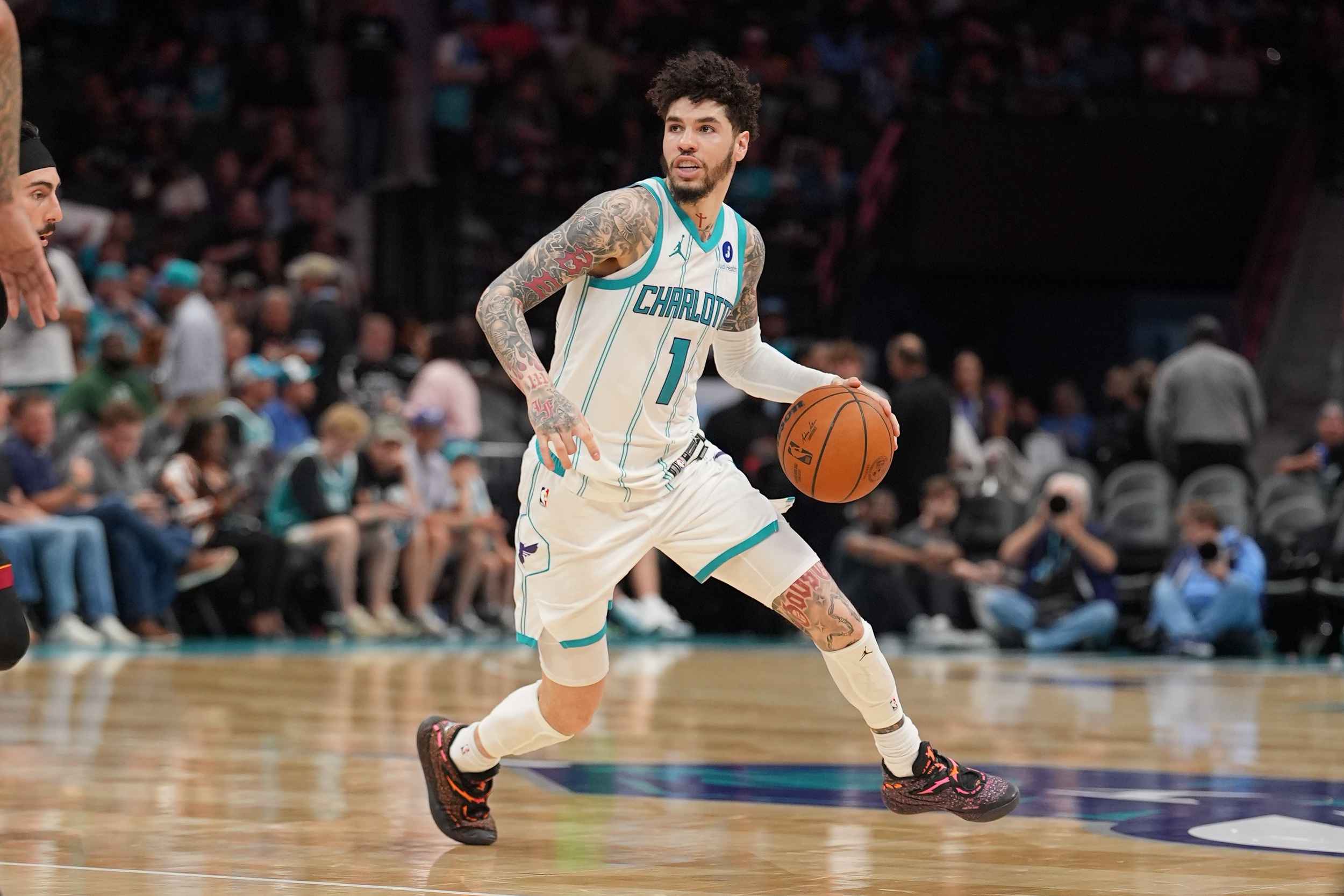Watch: LaMelo Ball had an unhinged moment after the Hornets’ play-in win