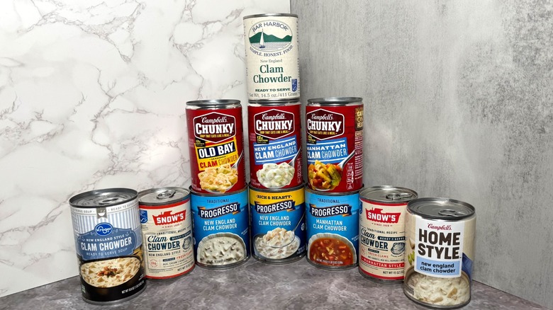 The ultimate ranking of canned clam chowder soups
