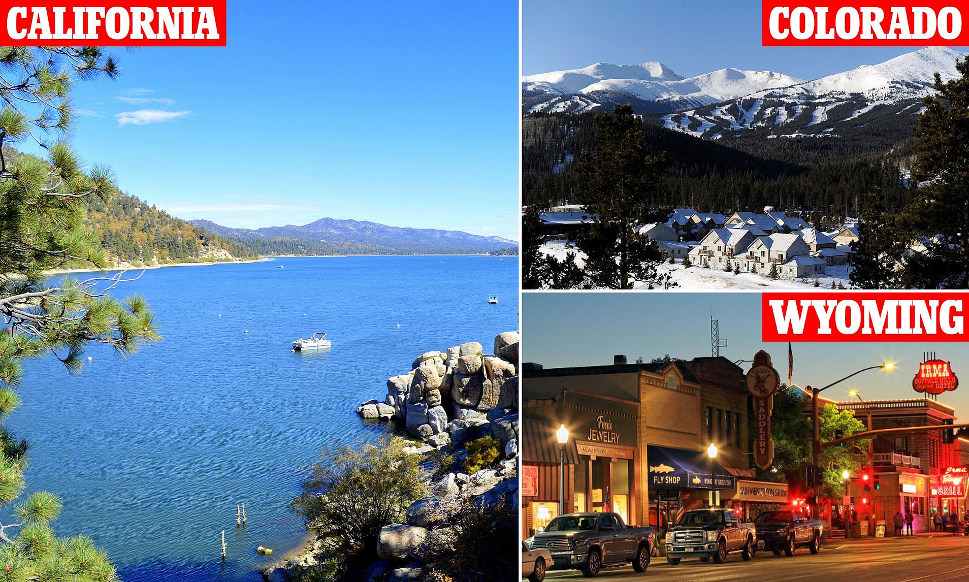 The ten charming towns named the best in Wild West