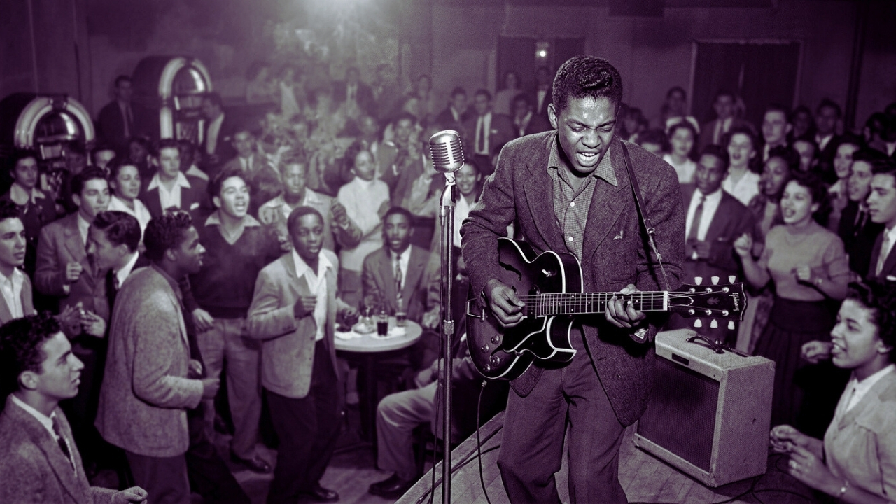 The rise of rock and roll began when postwar music broke loose