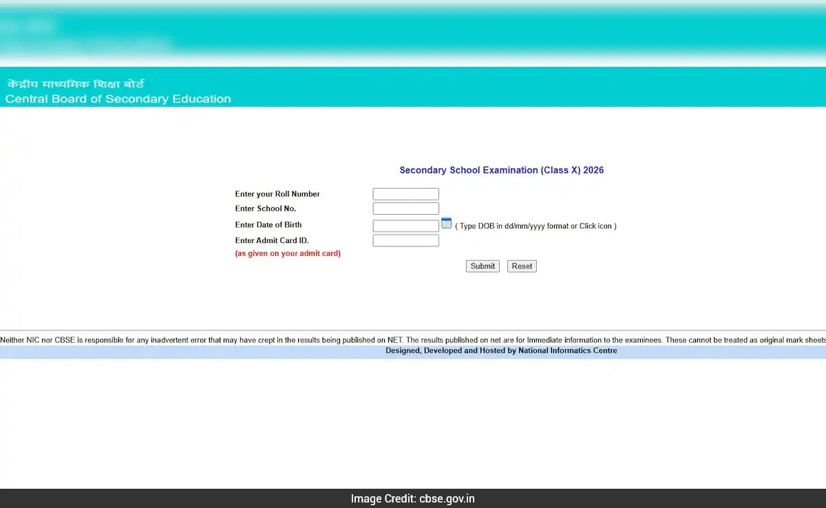 CBSE Class 10 Result 2026 Out: 93.70% Per Cent Students Pass, Download ...