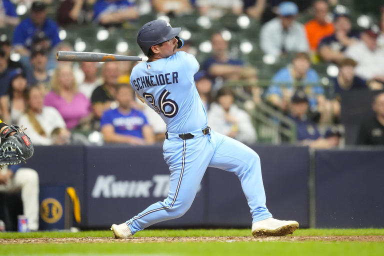 Blue Jays’ Davis Schneider is leaning into his biggest strength again ...